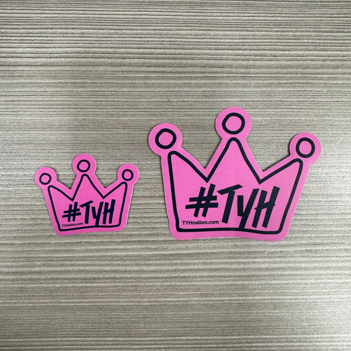 TYH Pink Crown Sticker Pack - 20 Stickers – Thank You Hashem