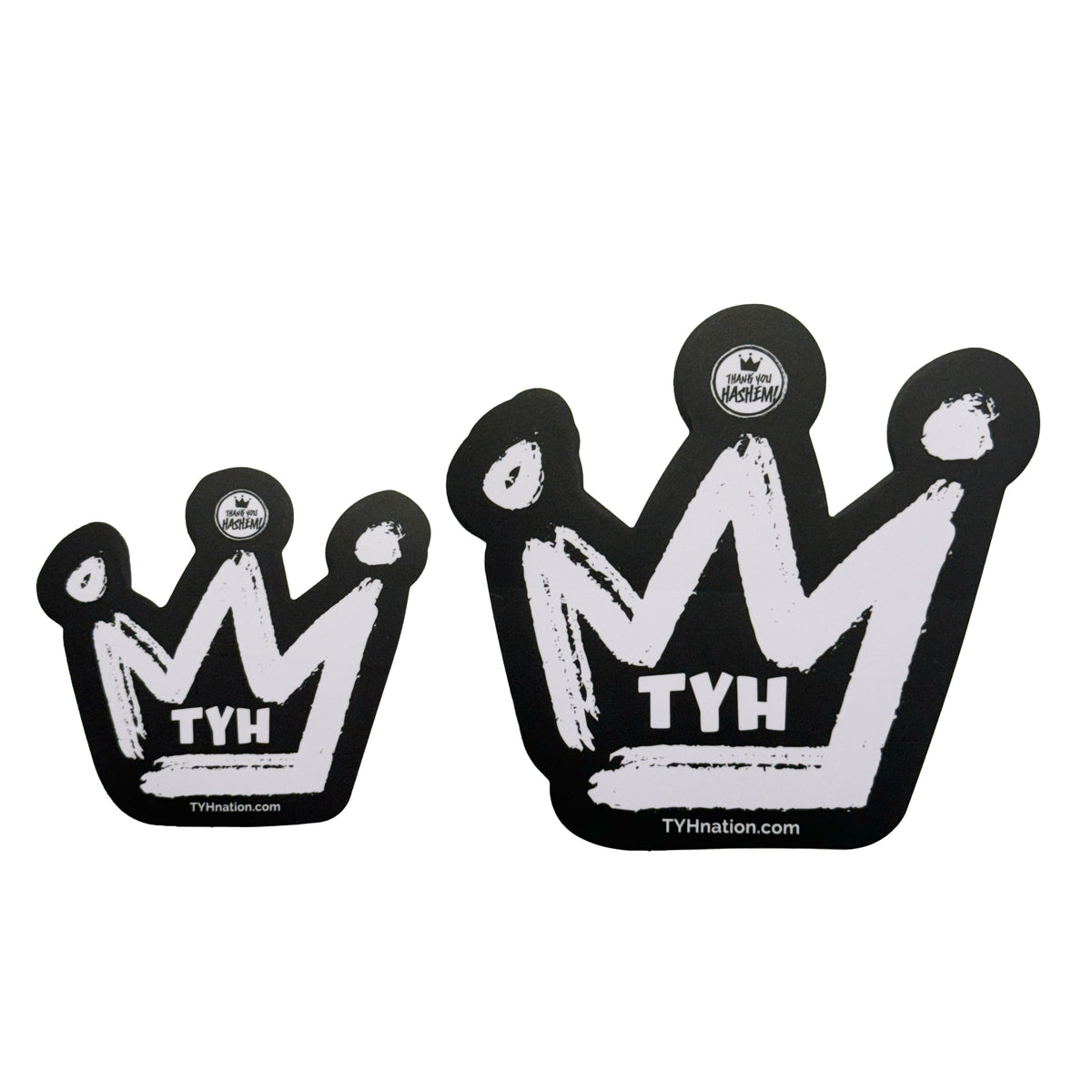 Sticker Pack / TYH Crown [10 Stickers] – Thank You Hashem