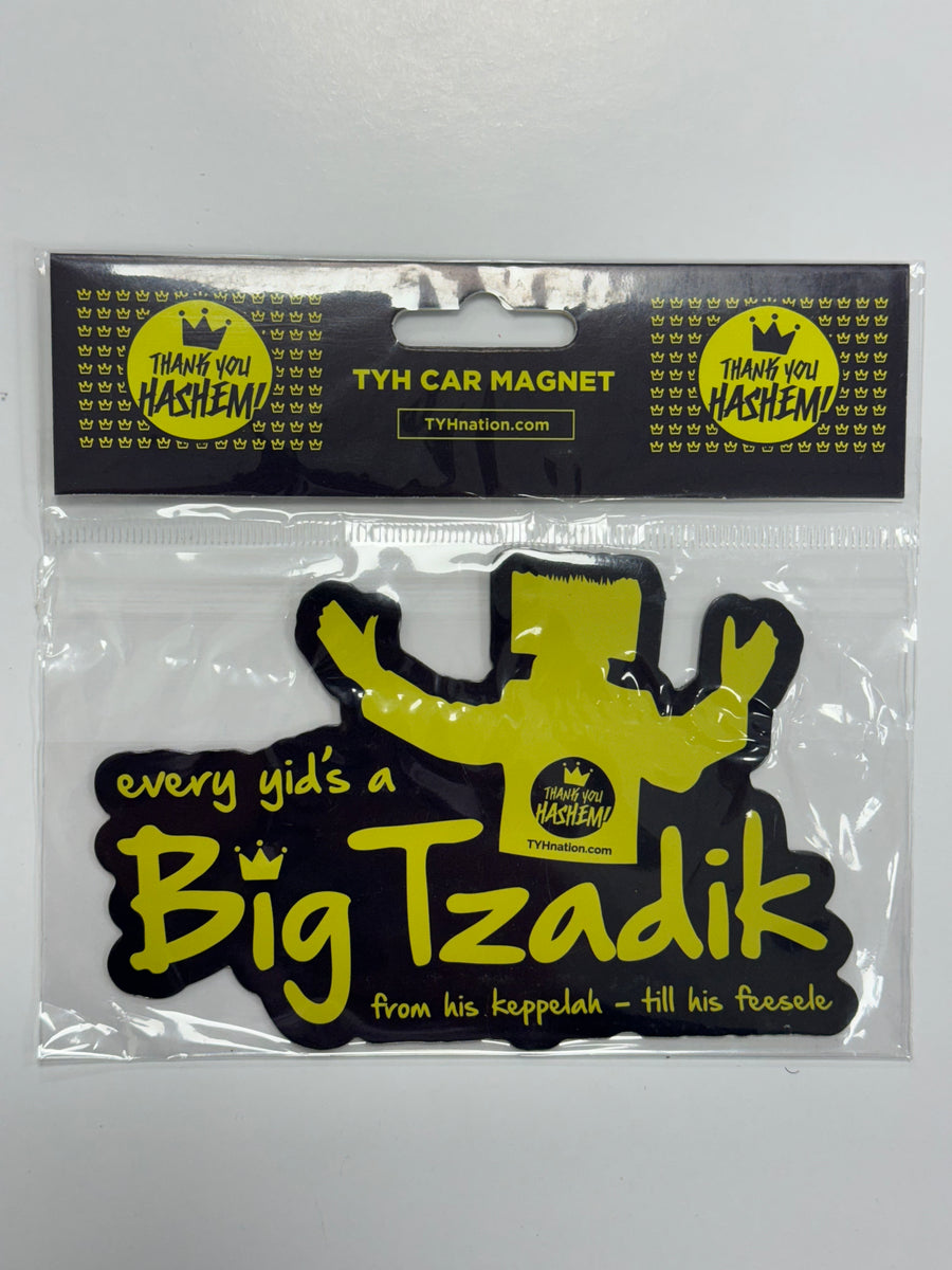 Car magnet / Big Tzadik – Thank You Hashem