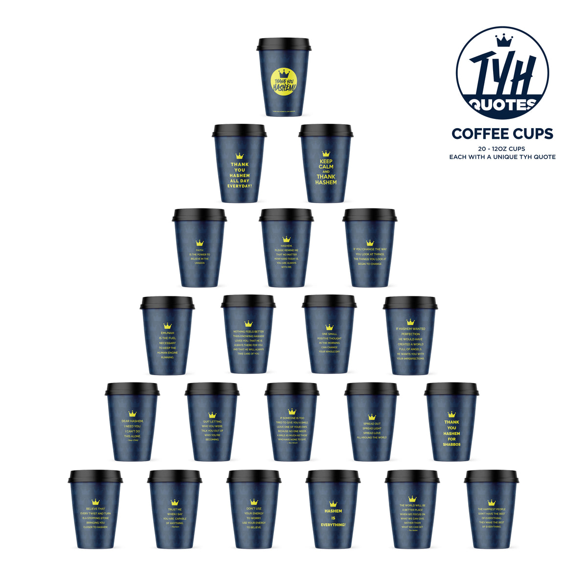 TYH Quote Coffee Cups – Thank You Hashem